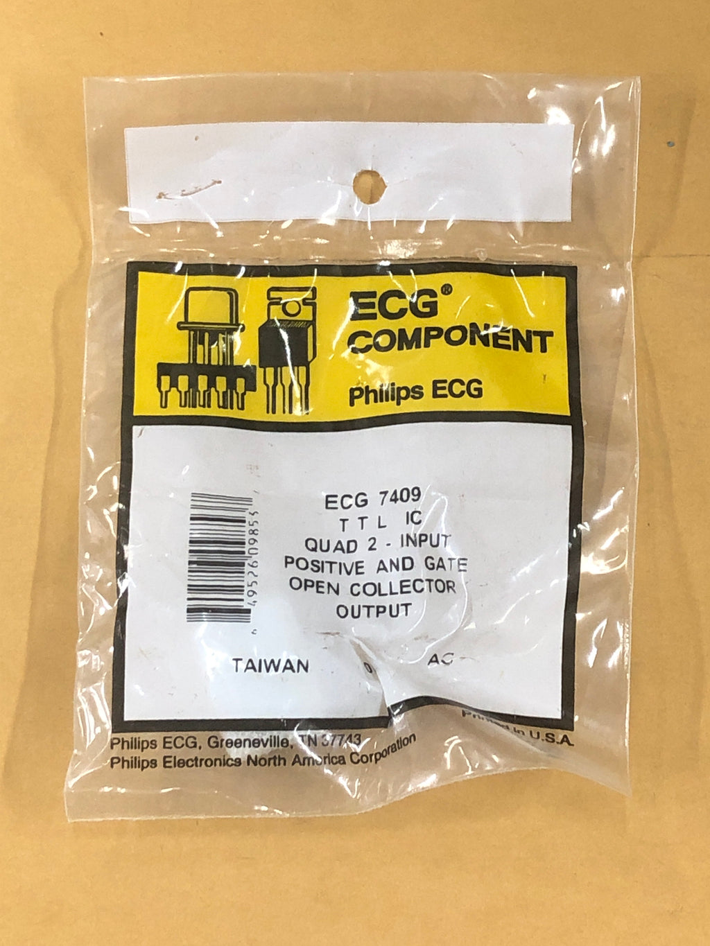 NTE/ECG 7409 INTEGRATED CIRCUIT – MarVac Electronics