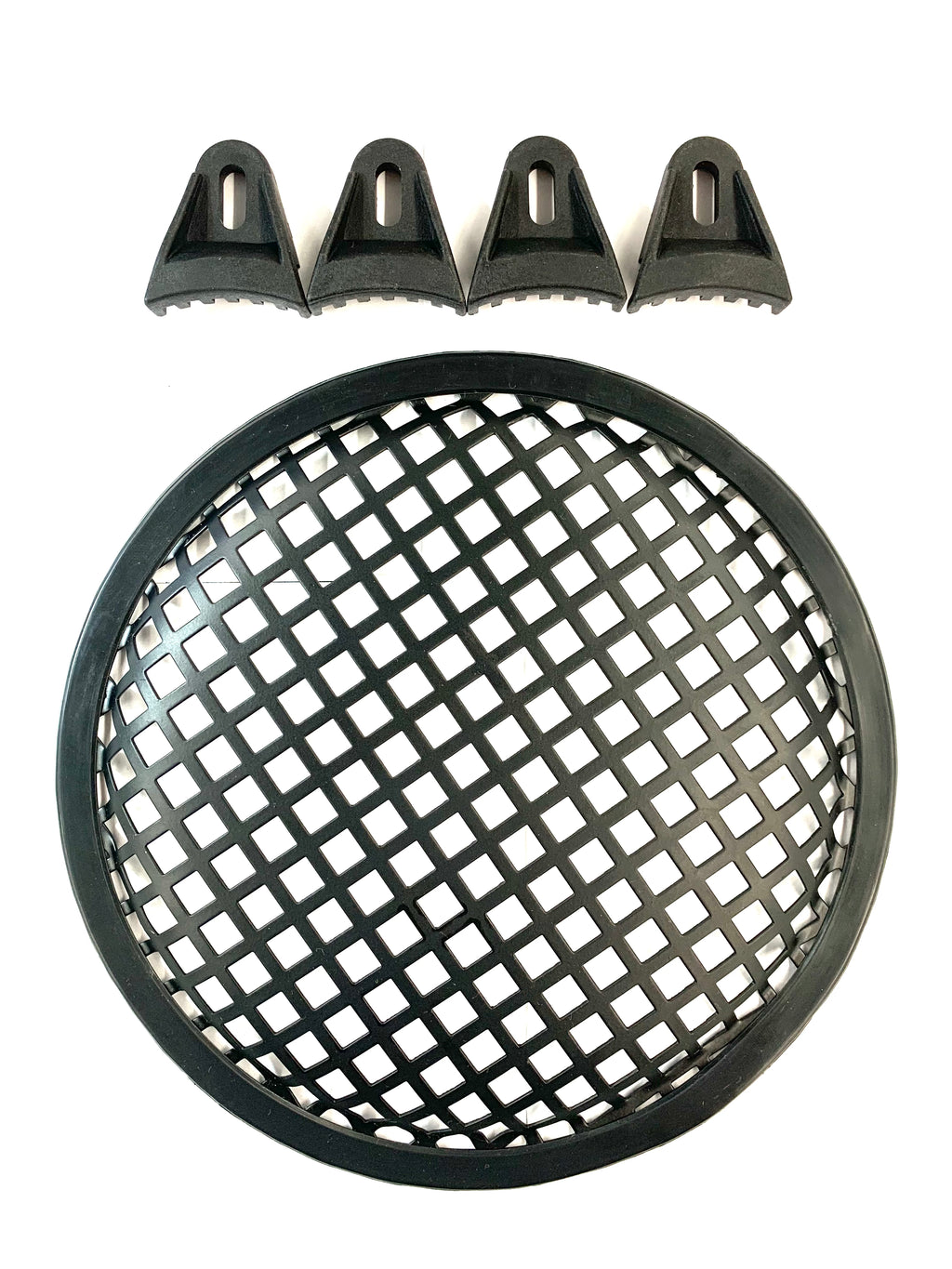GR-5008, 8" Round Black Speaker Grill – MarVac Electronics