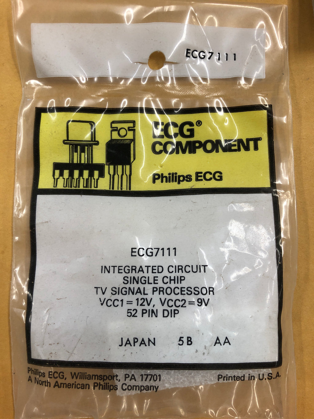 NTE/ECG 7111 INTEGRATED CIRCUIT – MarVac Electronics