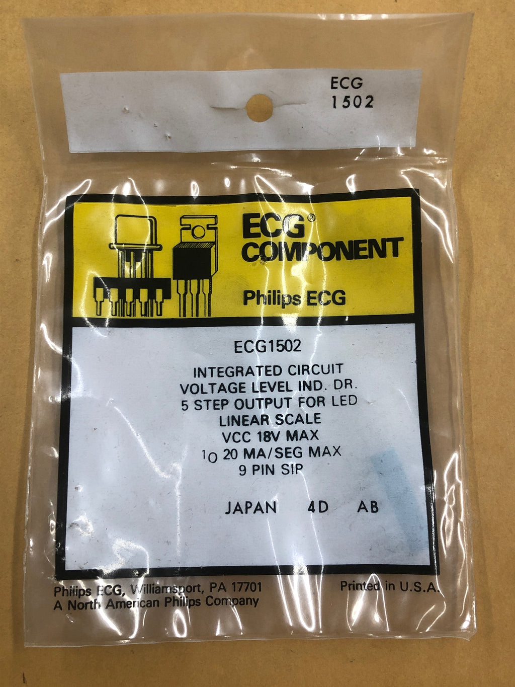 ECG1502 IC VLTG IND DR – MarVac Electronics