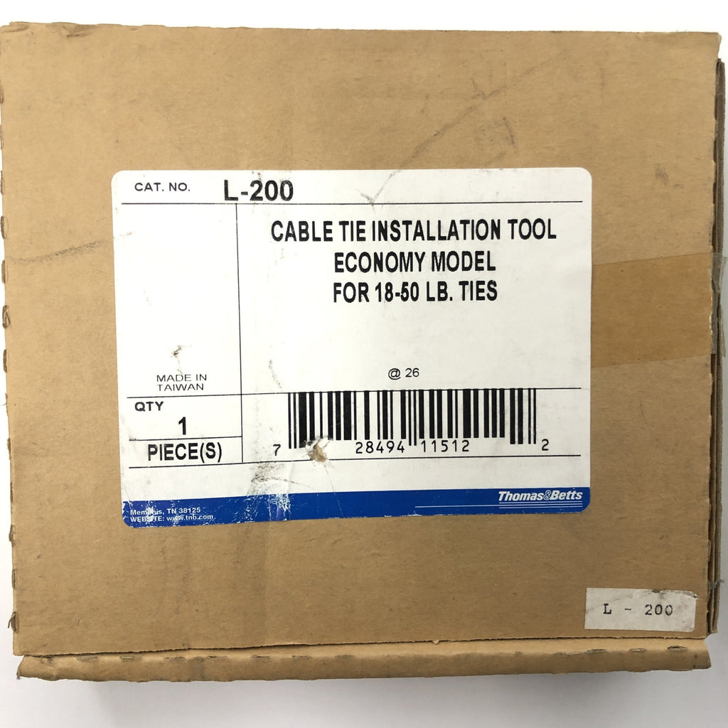 Thomas & Betts L-200 Cable Tie Installation Tool Economy Model for 18 ...