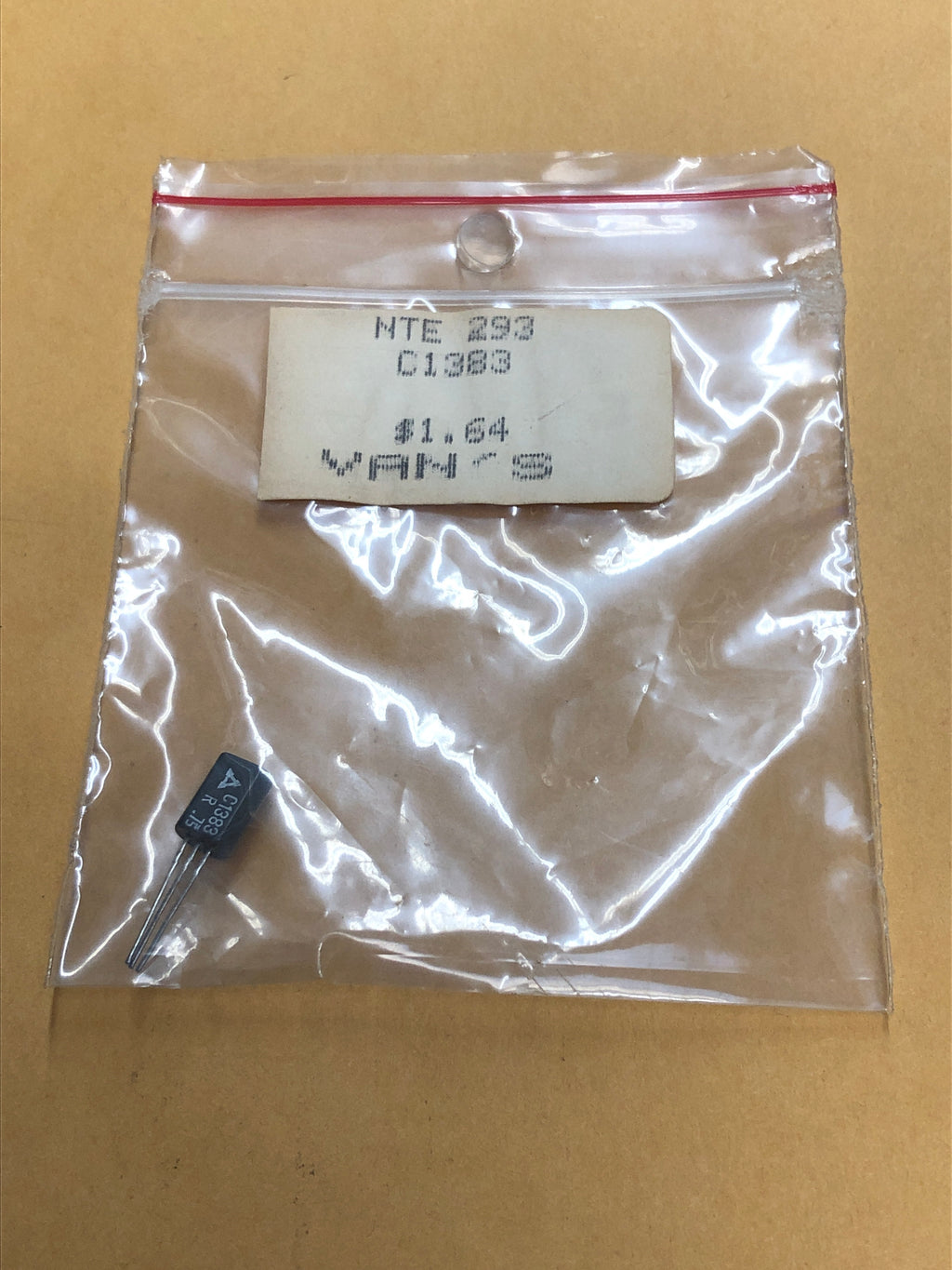 Silicon complementary transistor C1383 (293) – MarVac Electronics